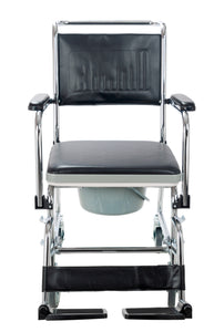 Steel Commode with Wheels – Caremax