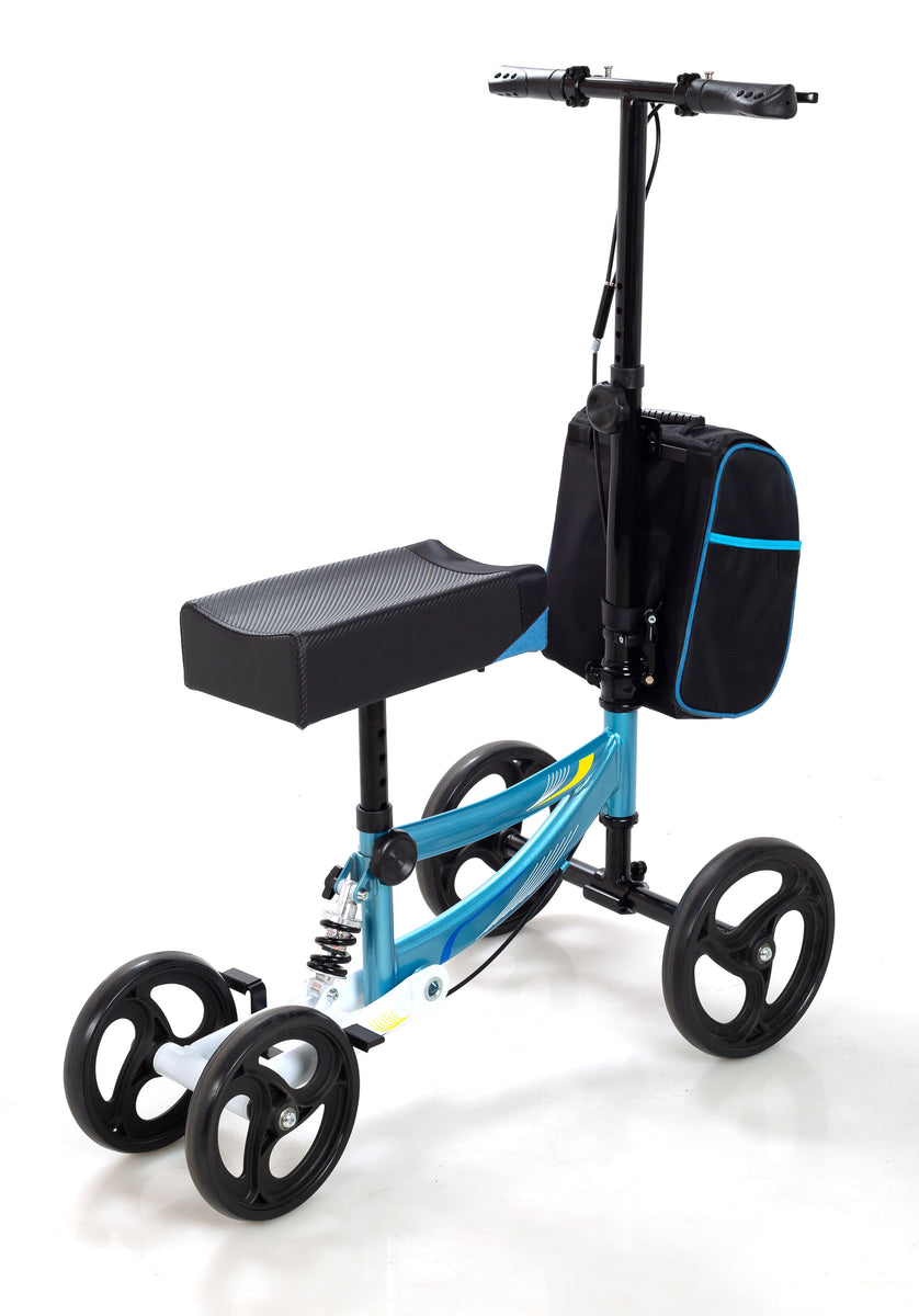 Folding Knee Scooter With Rear Suspension – Caremax